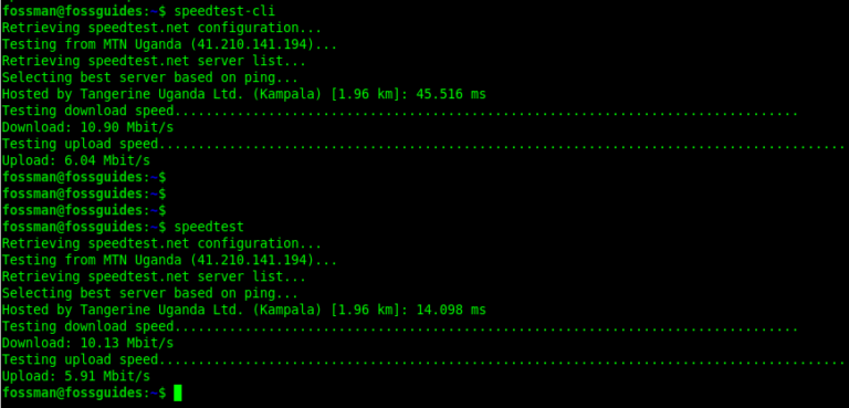 How to Test Internet Speed in Linux – FOSSGuides