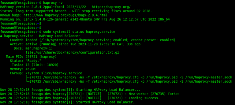 How To Install Haproxy In Debian And Ubuntu Fossguides