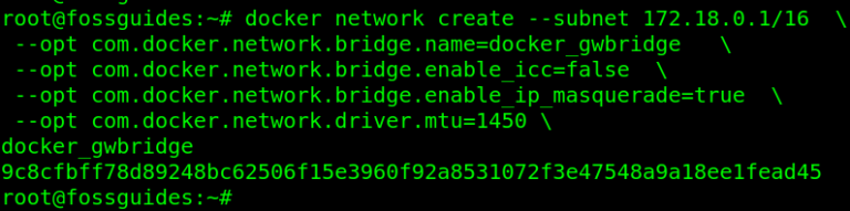 How To Change MTU Size of Docker’s docker_gwbridge Network – FOSSGuides