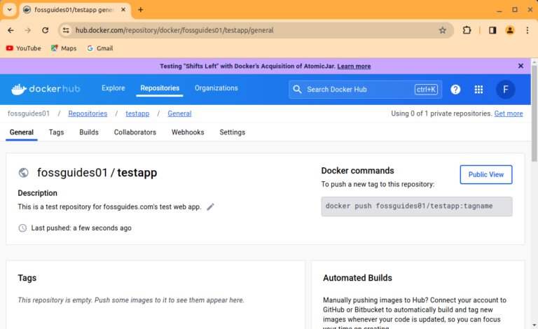 How To Build And Push A Docker Image To Docker Hub Fossguides