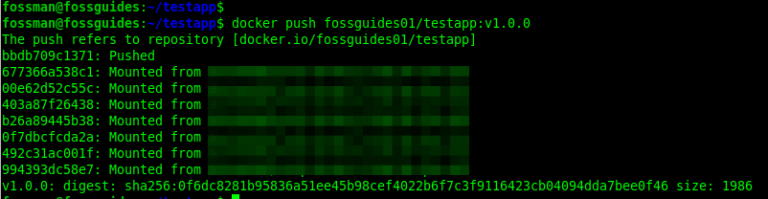 How To Build And Push A Docker Image To Docker Hub Fossguides