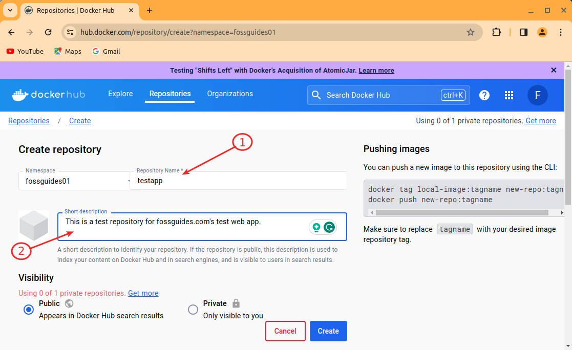 How To Build And Push A Docker Image To Docker Hub Fossguides